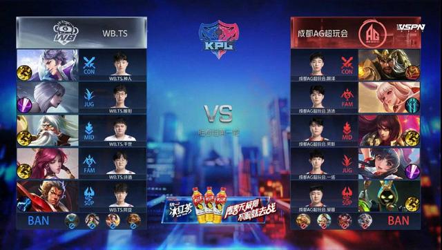 WB.TS惨遭成都AG超玩会零封 新科冠军尝到今年BO7首败
